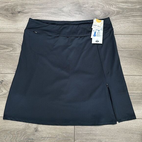 Lulu-B | Shorts | Lulub Black High Rise Upf Performance Golf Skirt ...